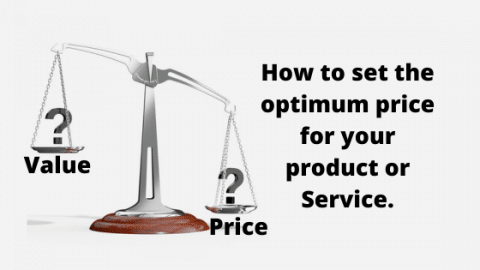 How to set the optimum price for your product - Business-Skills-Mastery